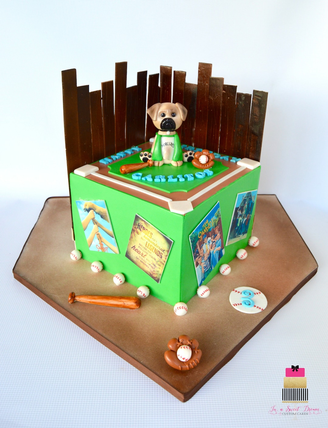 Sandlot Theme Cake Sandlot Theme Cake Decorations Baseball Cake ...