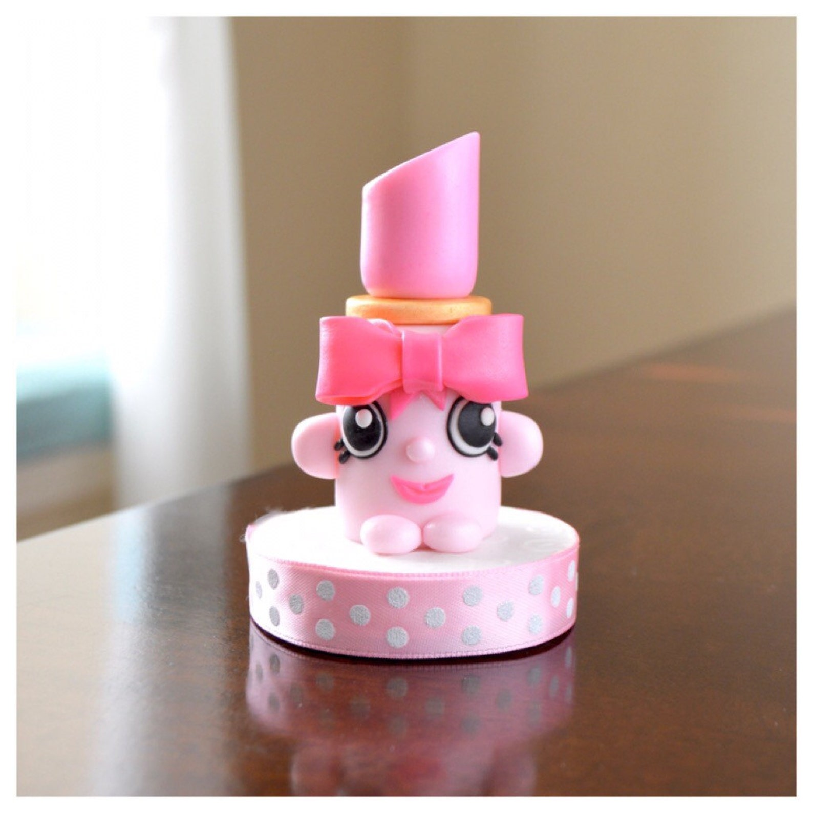 Lippy Lips Cake Topper Shopkins Cake Toppers Shopkins Lippy - Etsy