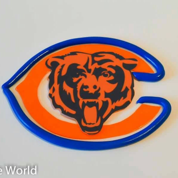 Football Logo Cake Topper - Etsy