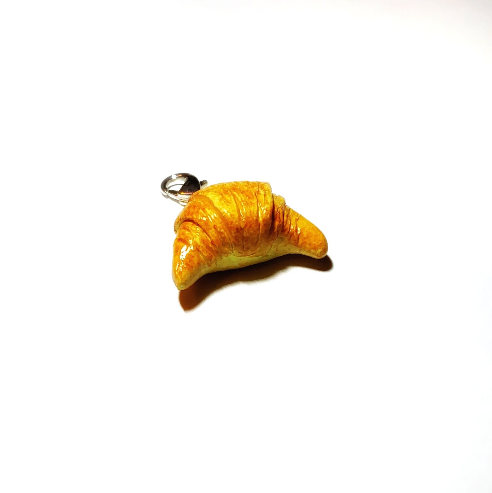 Mini Breakfast Croissant Charm Miniature Food Jewelry | Etsy