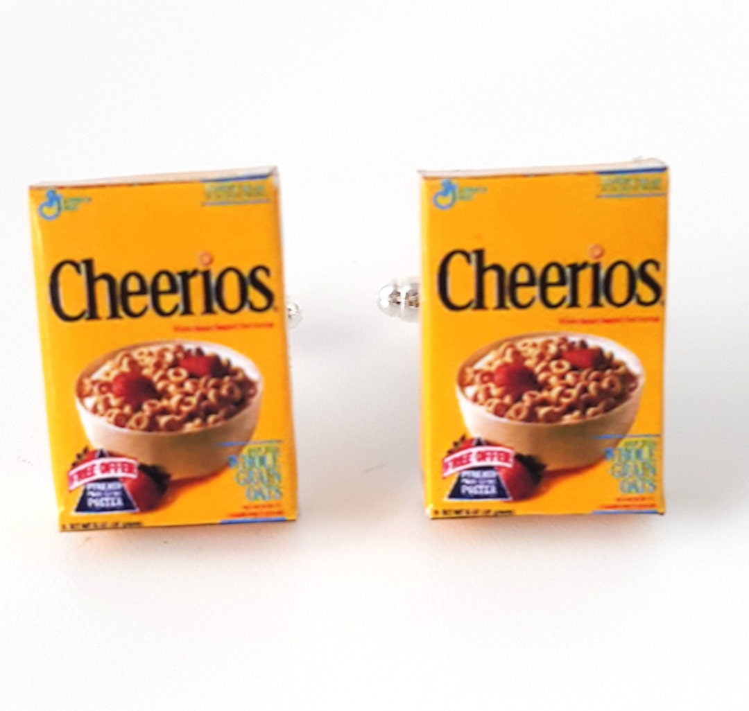 Miniature Cheerios Cereals Cufflinks,wedding Cufflinks, Gifts, Cereals ...