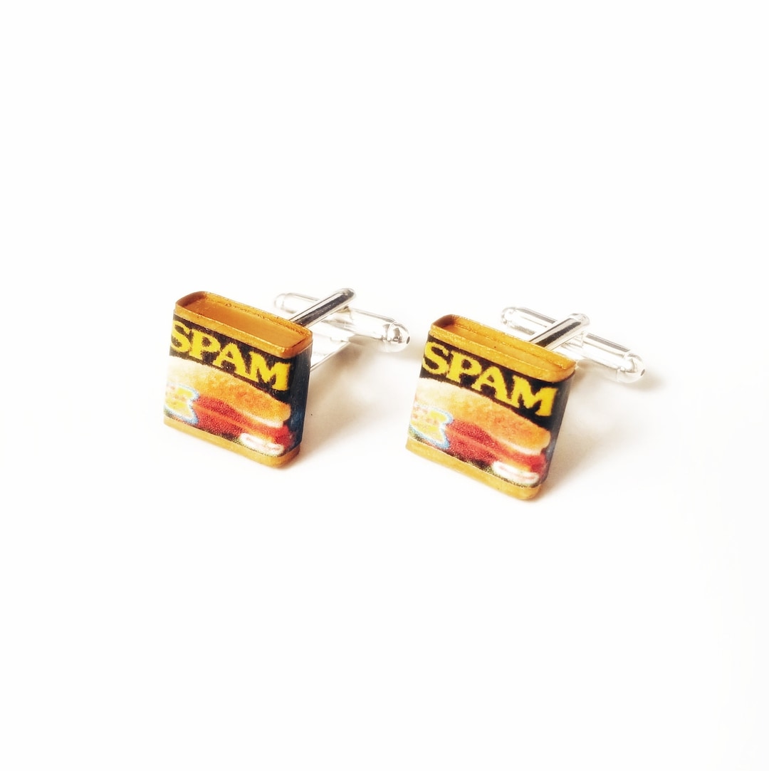 Miniature Can of Spam Cufflinks,wedding Cufflinks, Gifts, Lunch Meat ...