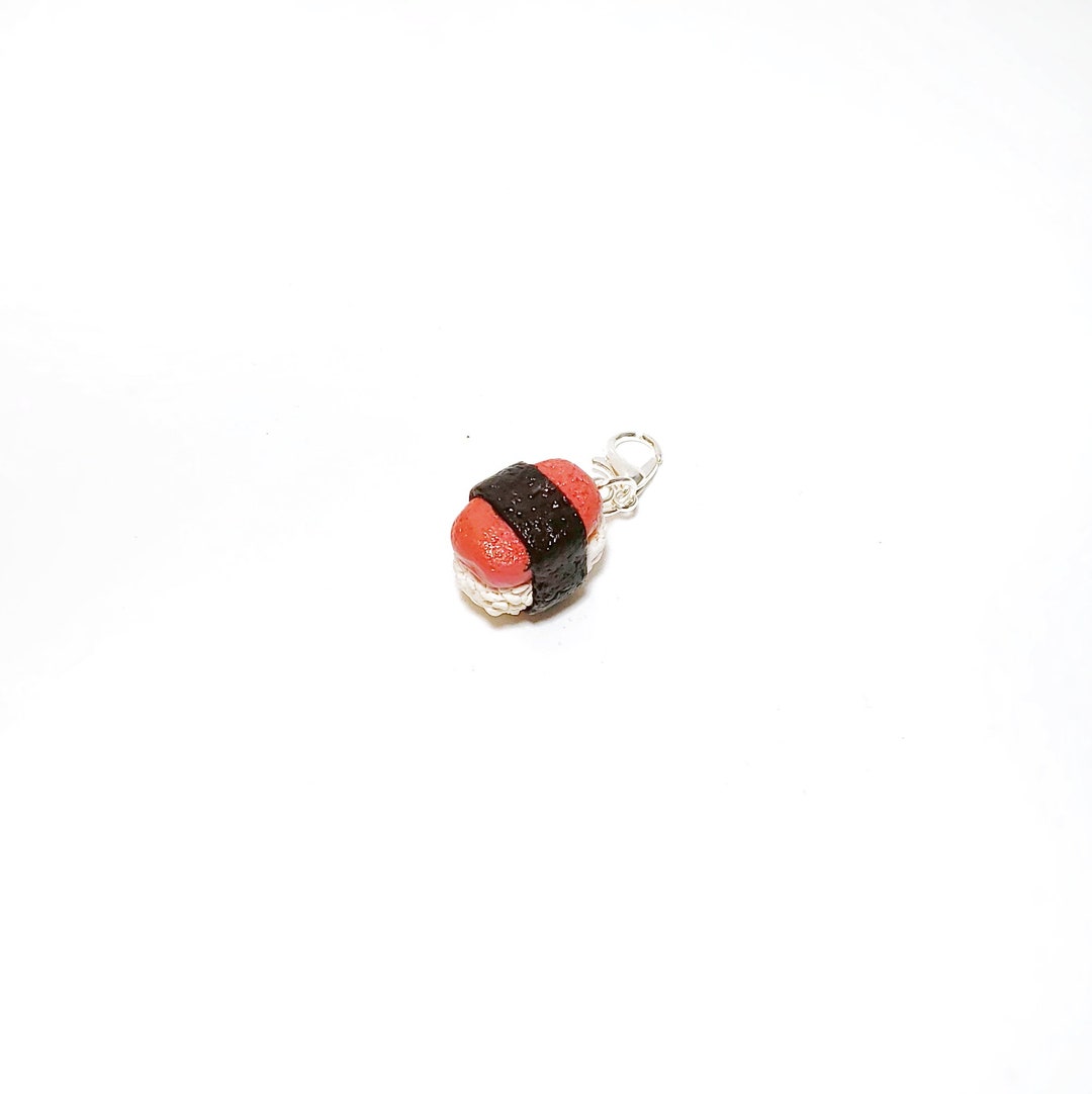 Miniature Spam Musubi Charm- Miniature Food Jewelry- Kawaii Charms-food ...