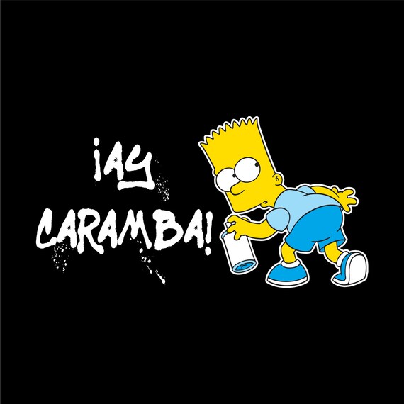 Simpsons svg vector print cut file Bart Simpson Eat My Shorts png HTV ...