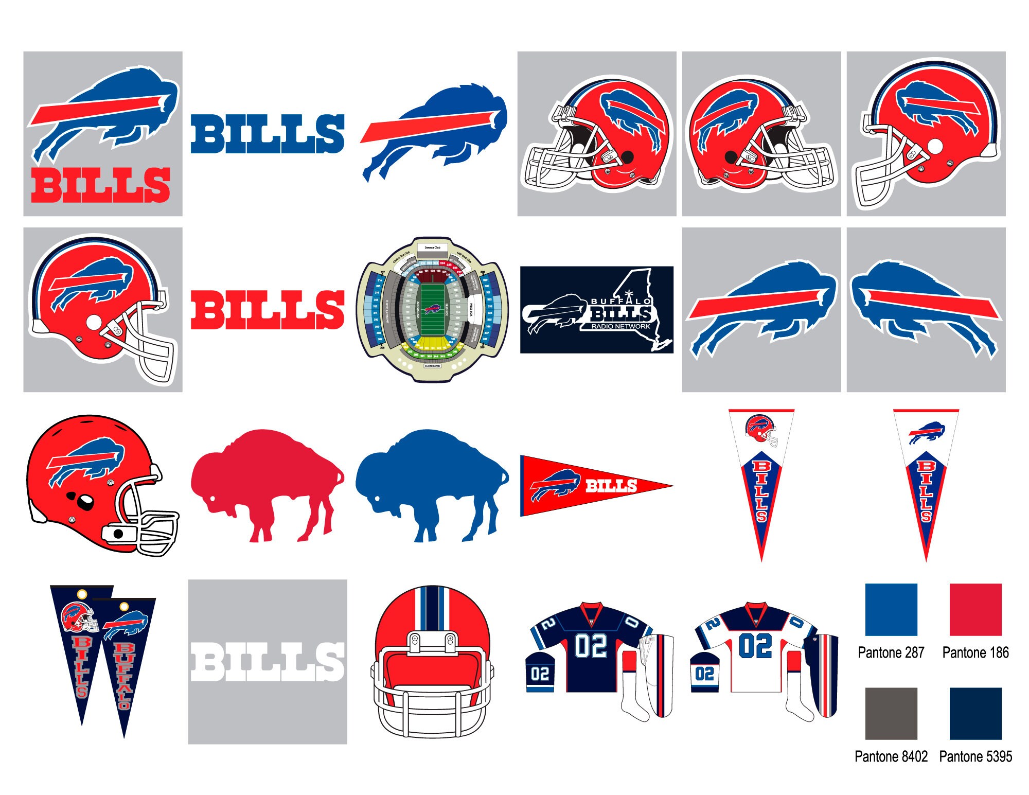 Buffalo Bills Vector Buffalo Bills svg Buffalo Bills ai | Etsy