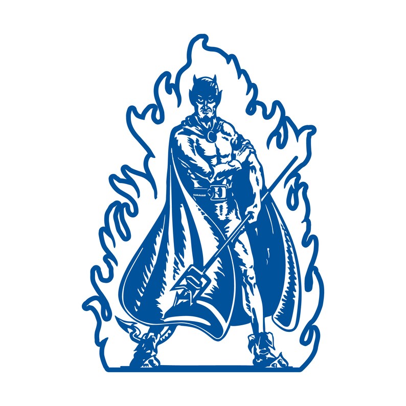 Duke Blue Devils Basketball Logo Duke Blue Devils Svg Duke | Etsy