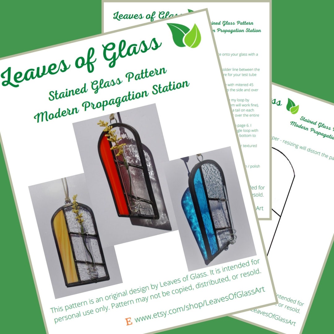Stained Glass Propagation Station Pattern * Full Project Tutorial ...