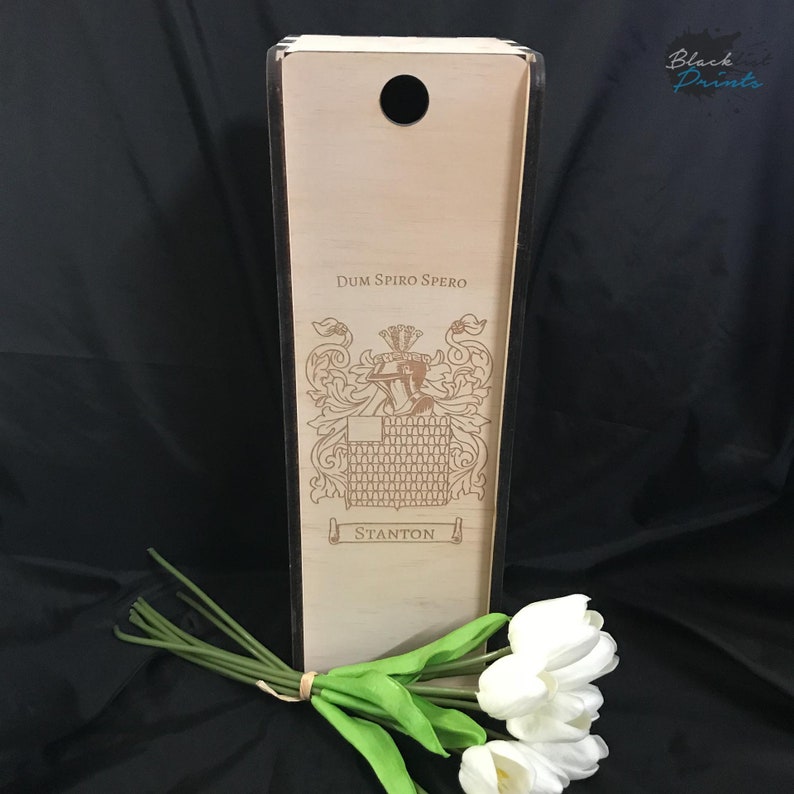 Wooden Rum Box Single Bottle Personalised Gift Box - Etsy Australia