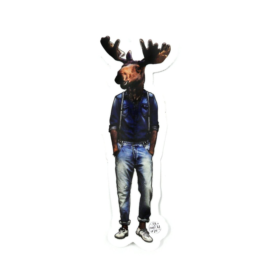 Logan the Silly Moose Humanimals Series - Etsy UK