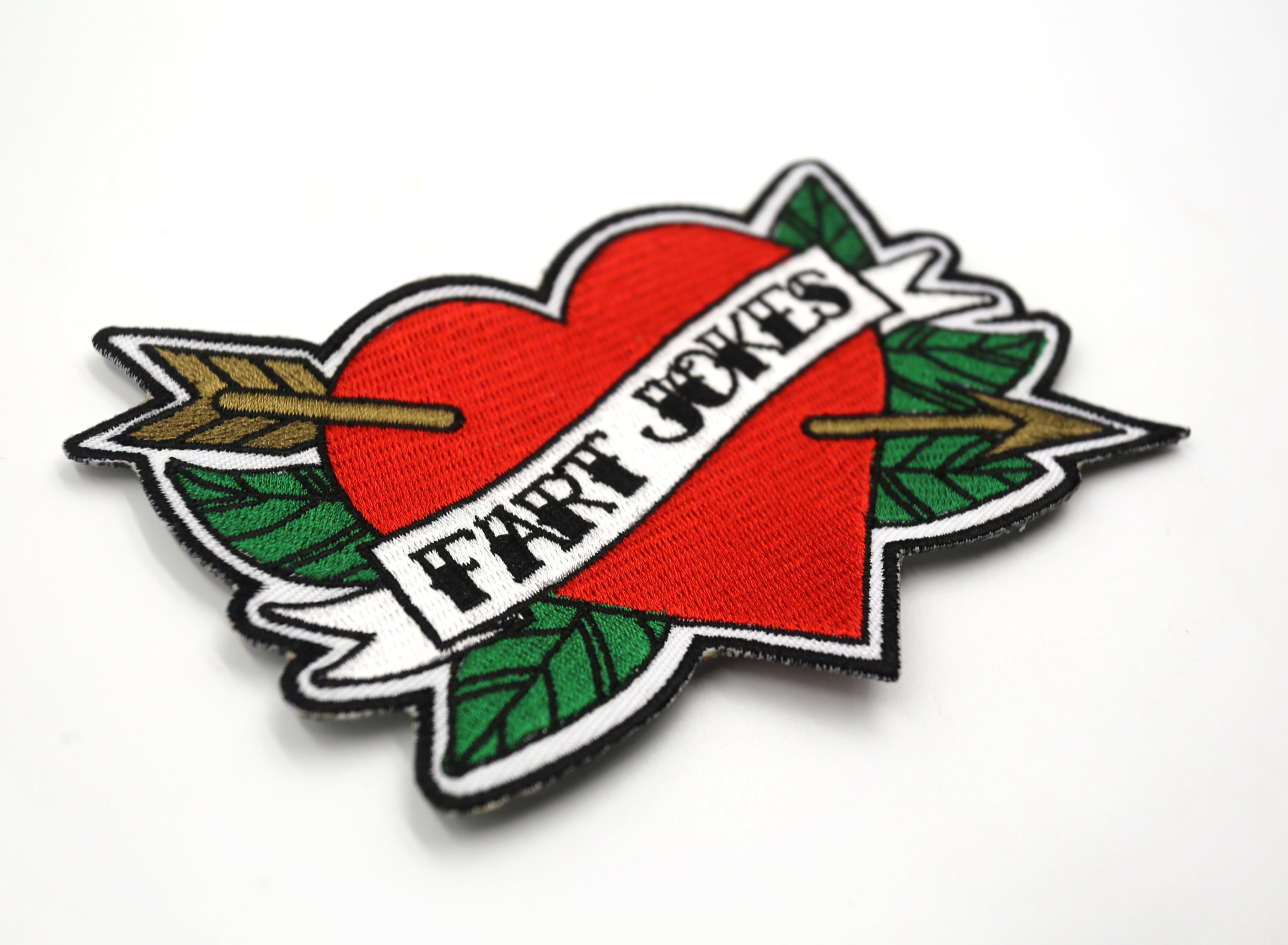 Fart Jokes Heart Tattoo Patch - Etsy