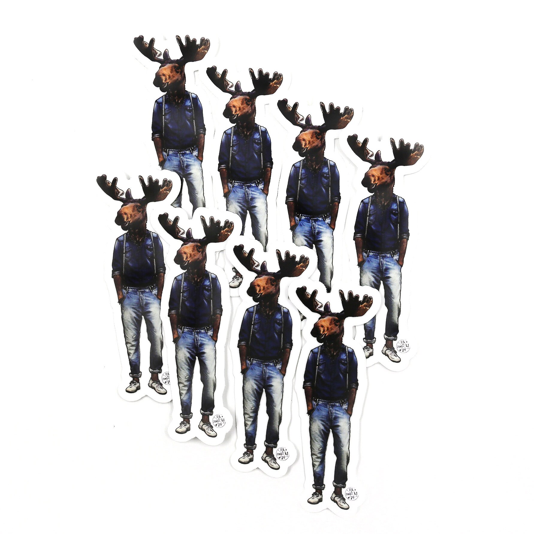 Logan the Silly Moose Humanimals Series - Etsy UK