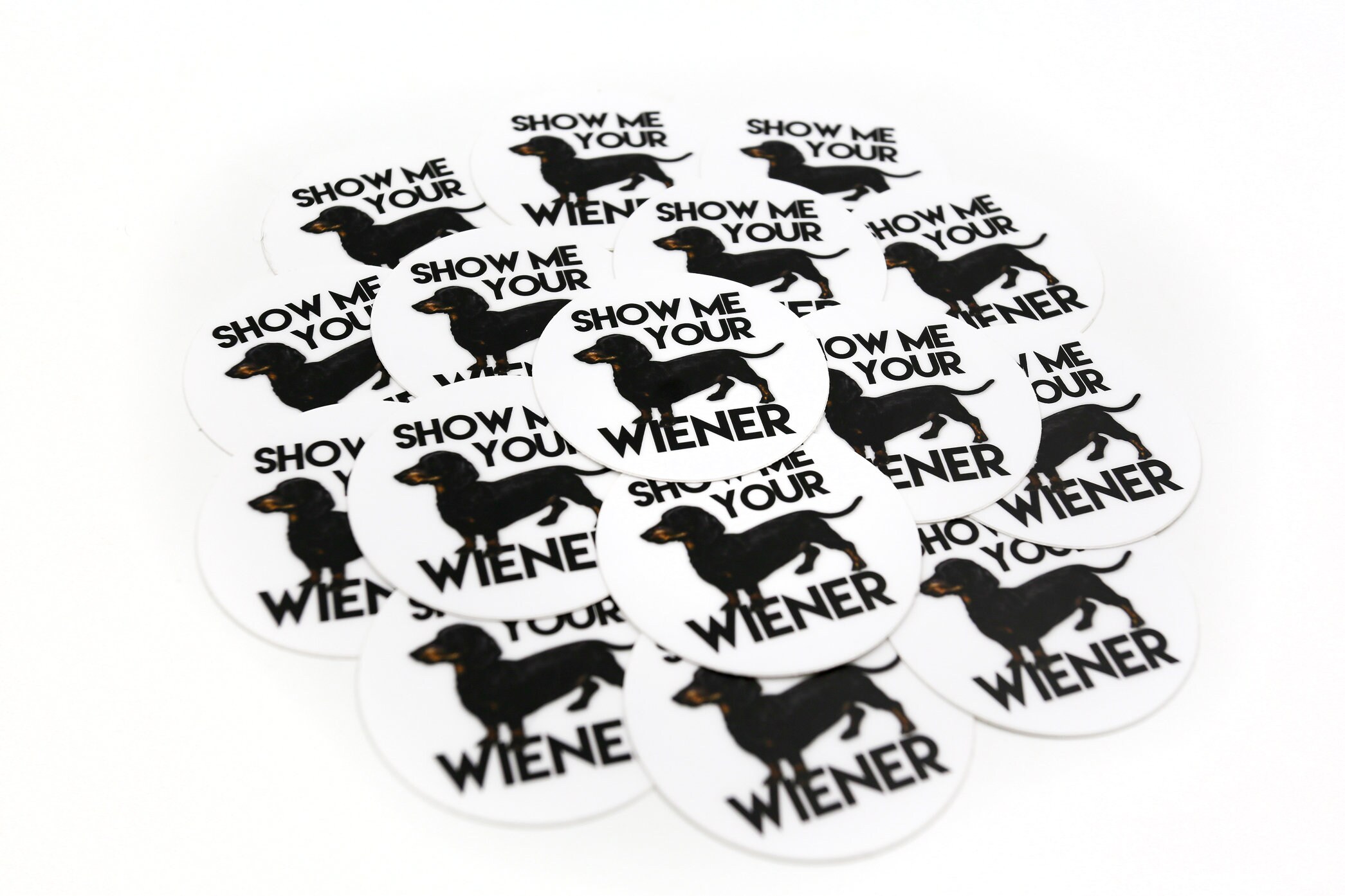 Show Me Your Wiener Sticker - Etsy
