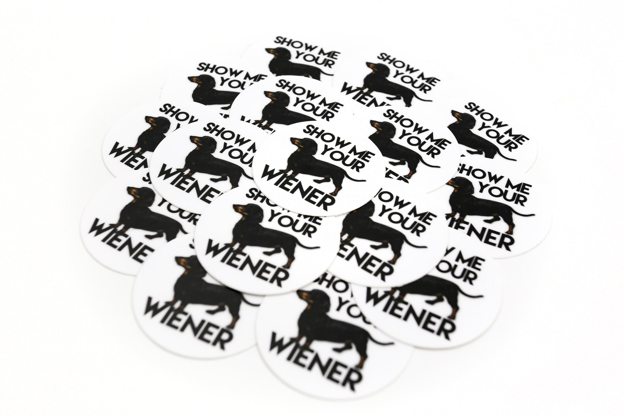 Show Me Your Wiener Sticker - Etsy