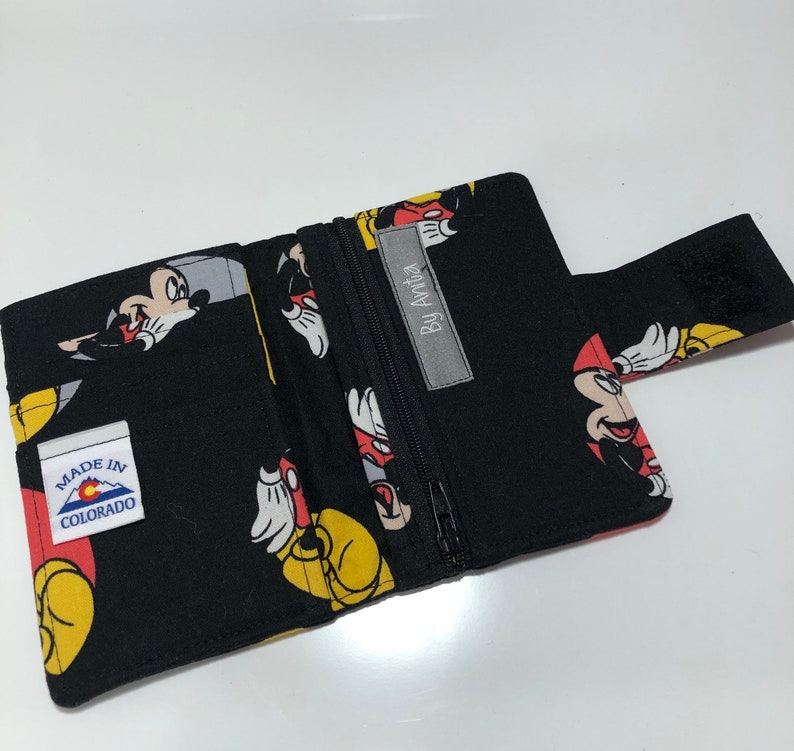Mickey Mouse Spotlight Wallet - Etsy