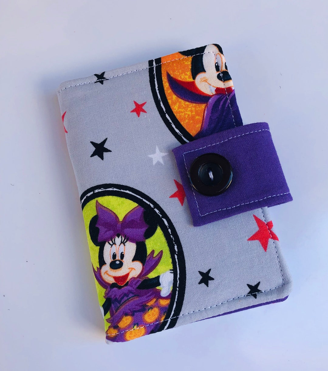 Mickey and Friends Wallet - Gray Halloween - Etsy