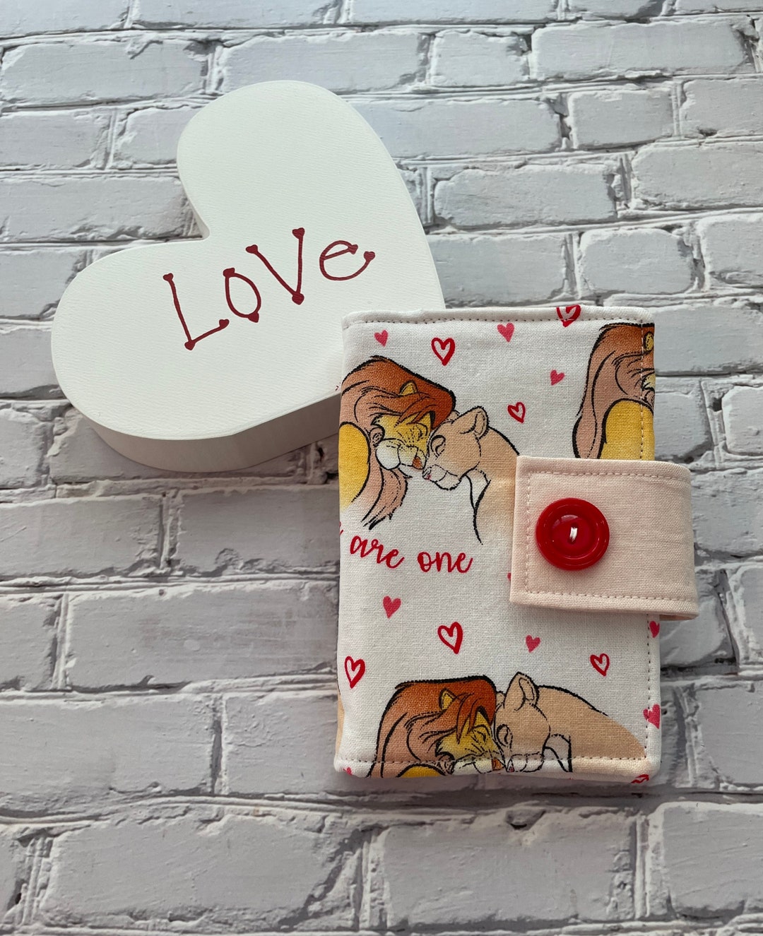 Lion King Valentine Wallet - Etsy