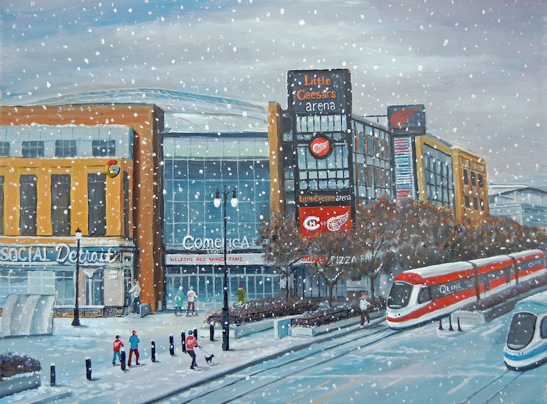 Little Caesars Arena - Etsy