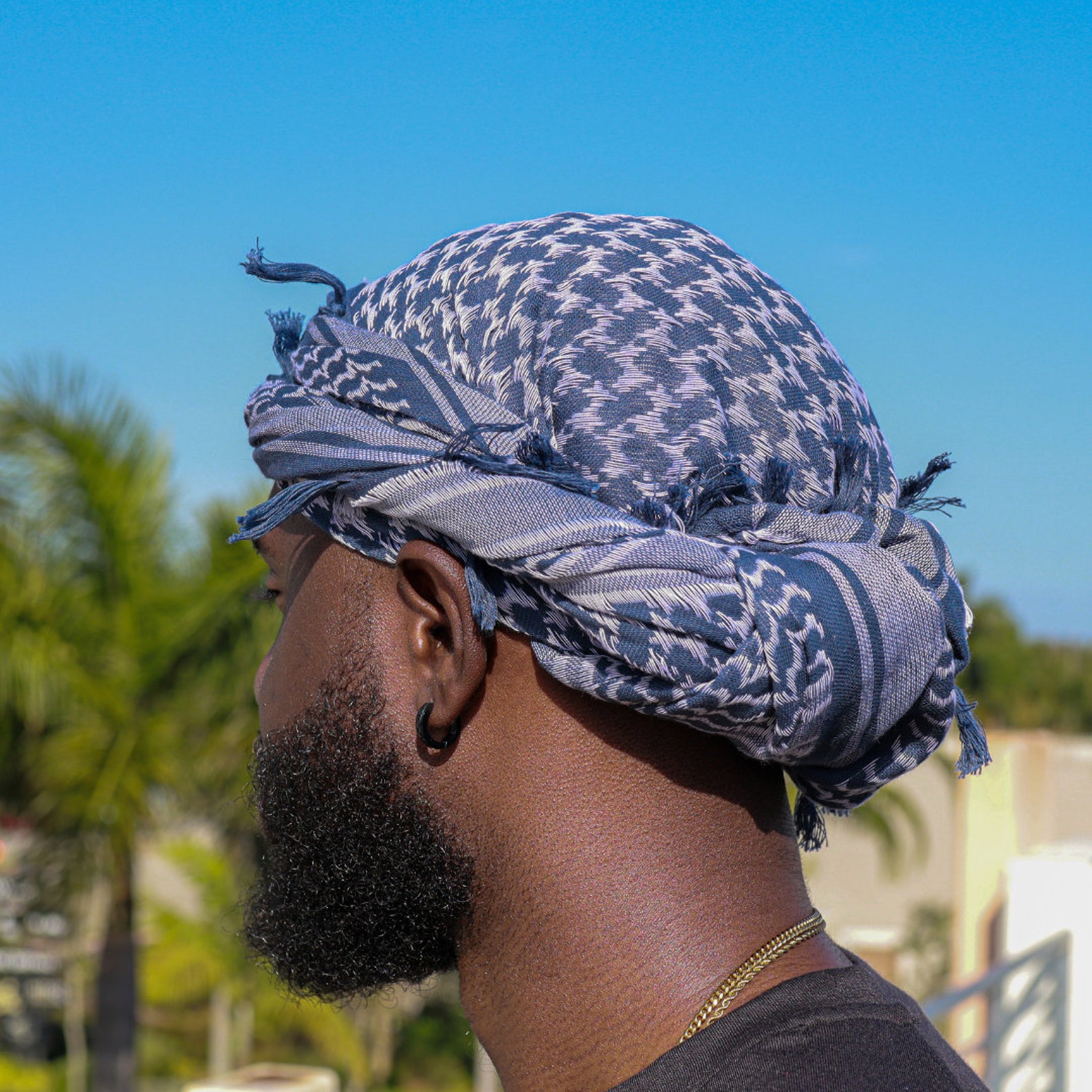 Navy Blue Turban - Etsy