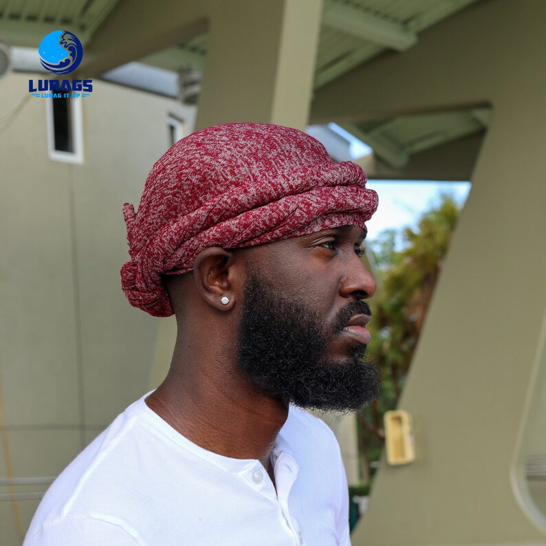 Dark Burgundy Male Turban - Etsy