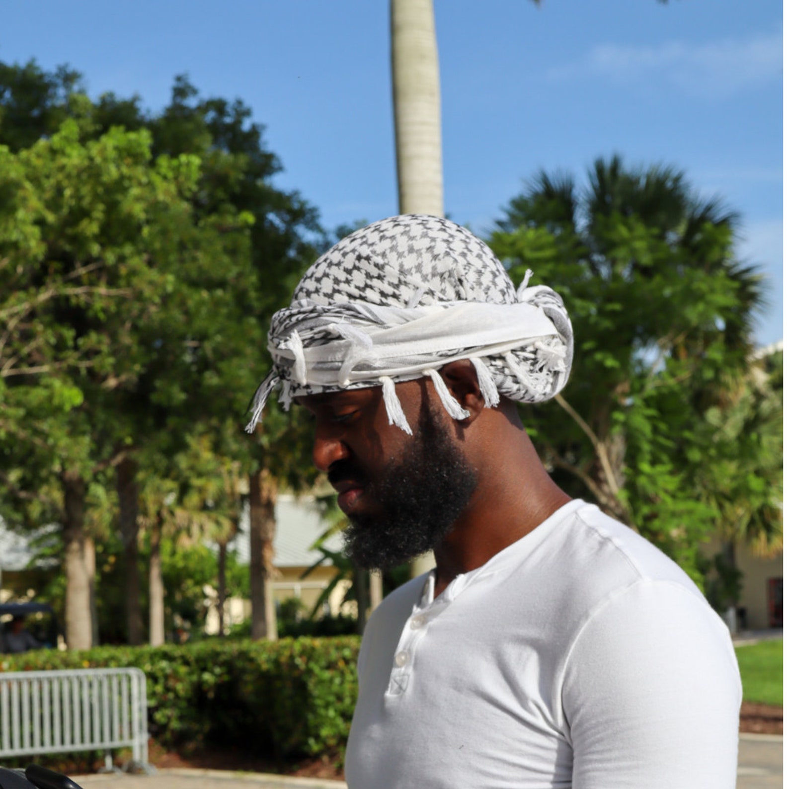 White Turban - Etsy