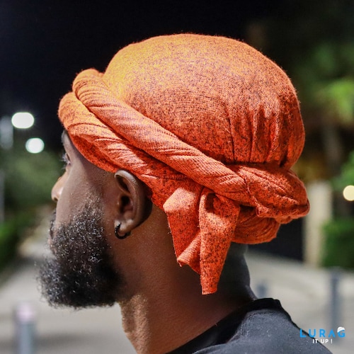 Dark Burgundy Male Turban - Etsy