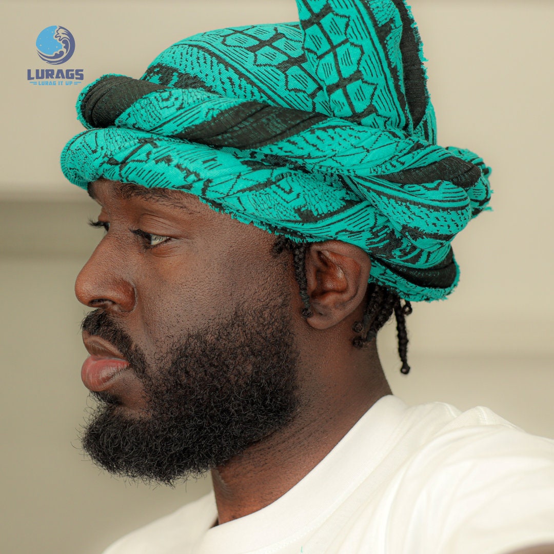 Green Fern Male Turban - Etsy