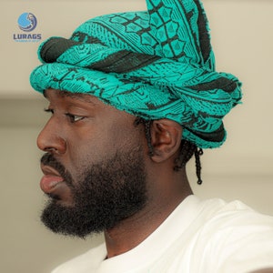 Green Fern Male Turban - Etsy