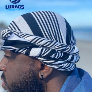 Blk/white Turban - Etsy
