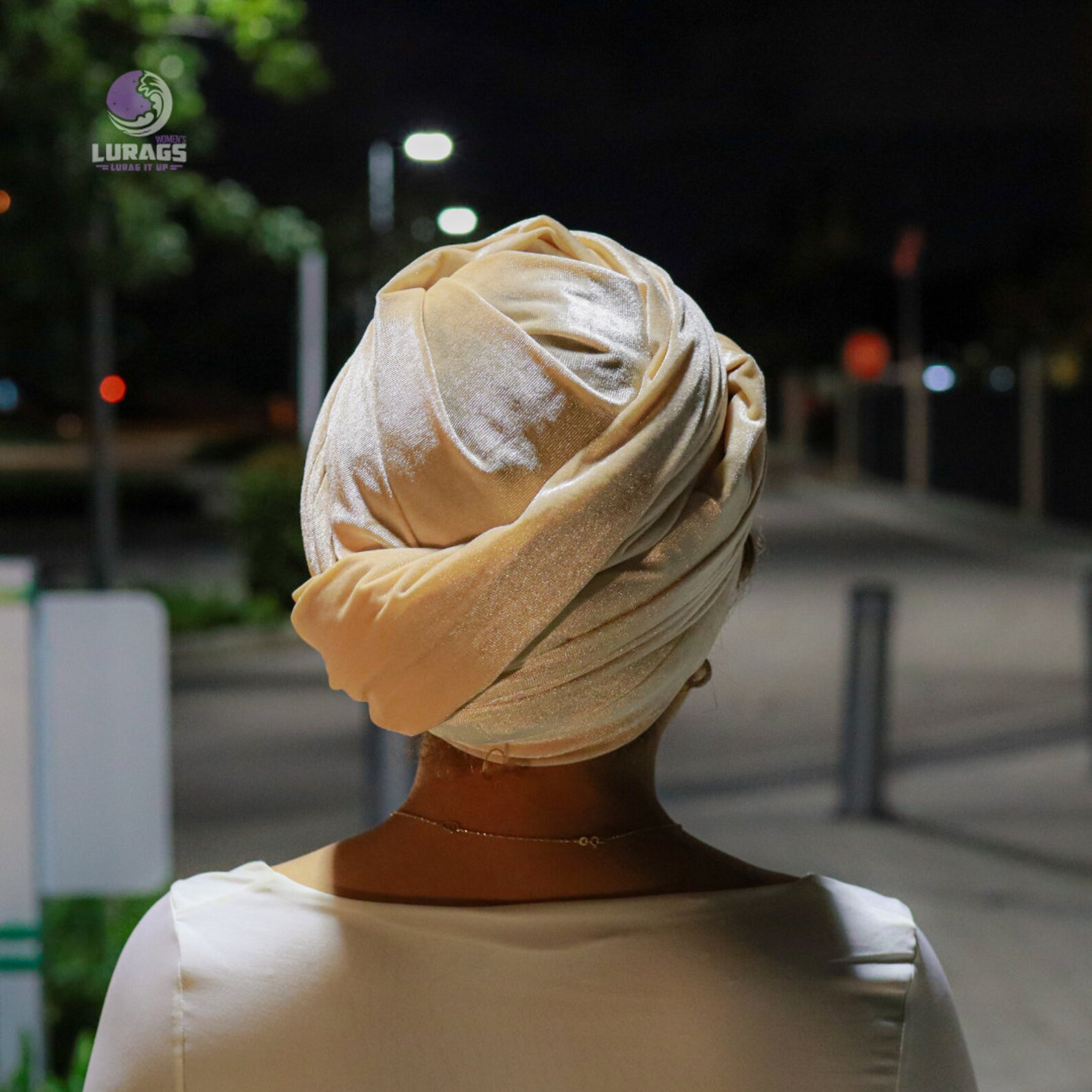 Cream Velvet Women Turbans - Etsy