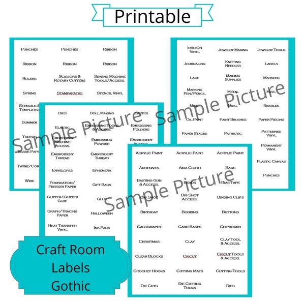 Craft Labels - Etsy