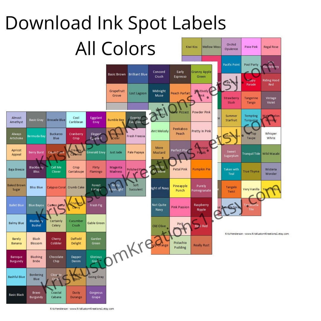 Download Over 150 Stampin up Paper Cardstock Tool Organizer, Card ...