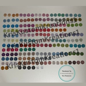 Stampin up Blends Cap Label Collection, Paper Cardstock Tool Organizer ...