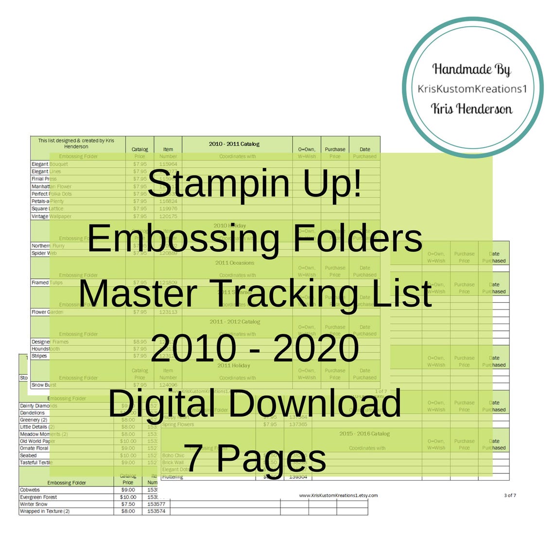 Download Stampin up Tool Paper Cardstock Master Embossing Folder ...