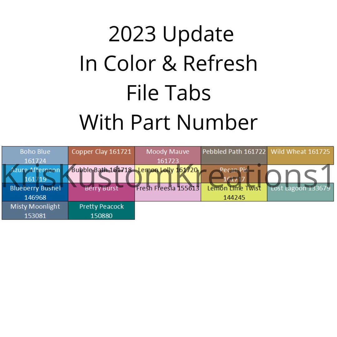 Stampin up Paper Cardstock 2023 - 2025 in Color, New Colors and ...