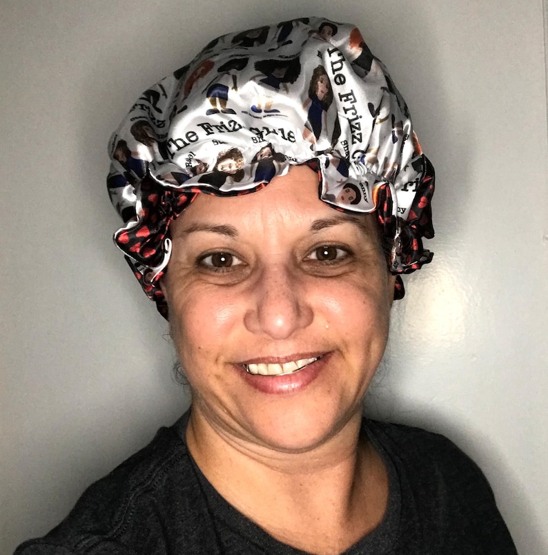 The Frizz Girls Adult Reversible Satin Bonnet for All Hair Types - Etsy