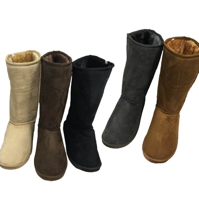 Womens Slouch Boots Flat - Etsy