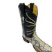Men Genuine Cowhide Python Print Rodeo Boots Handcrafted - Etsy