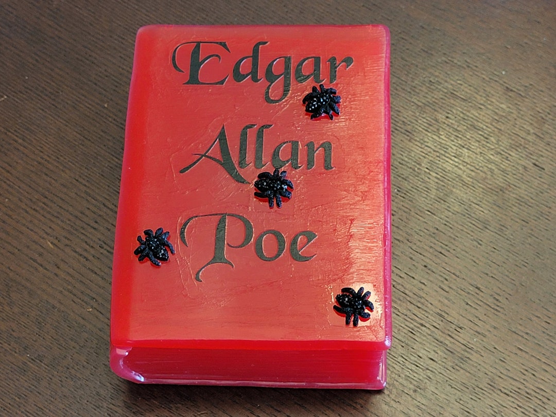 Edgar Allen Poe Spooky Spider Book Trinket Box - Etsy