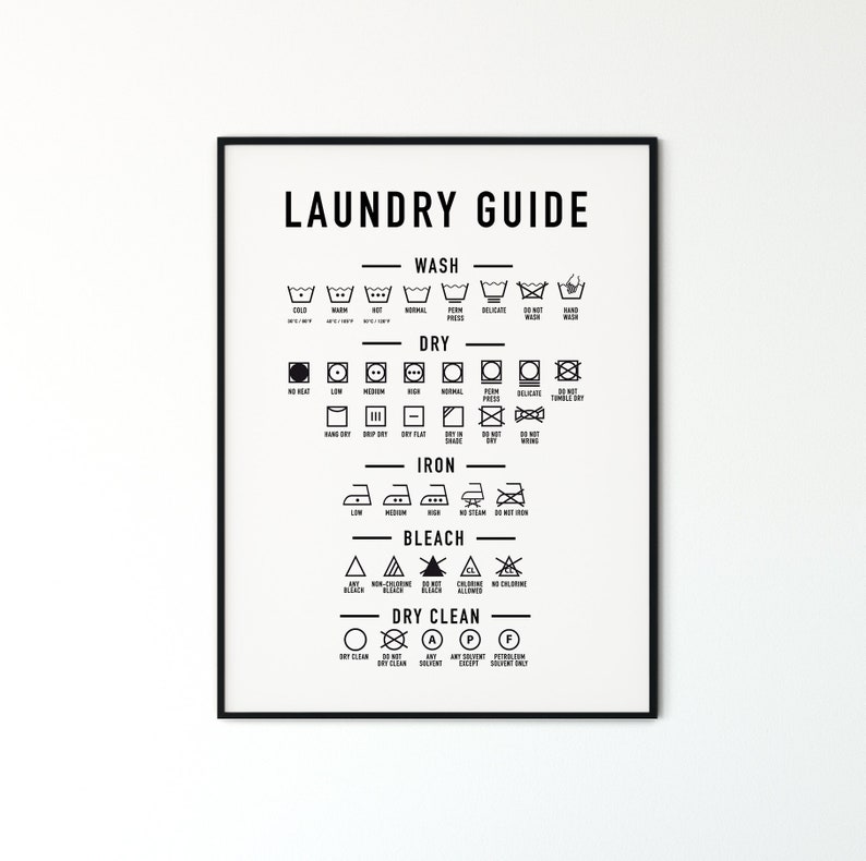 Laundry Room Decor Printable Art Laundry Wall Decor Laundry | Etsy