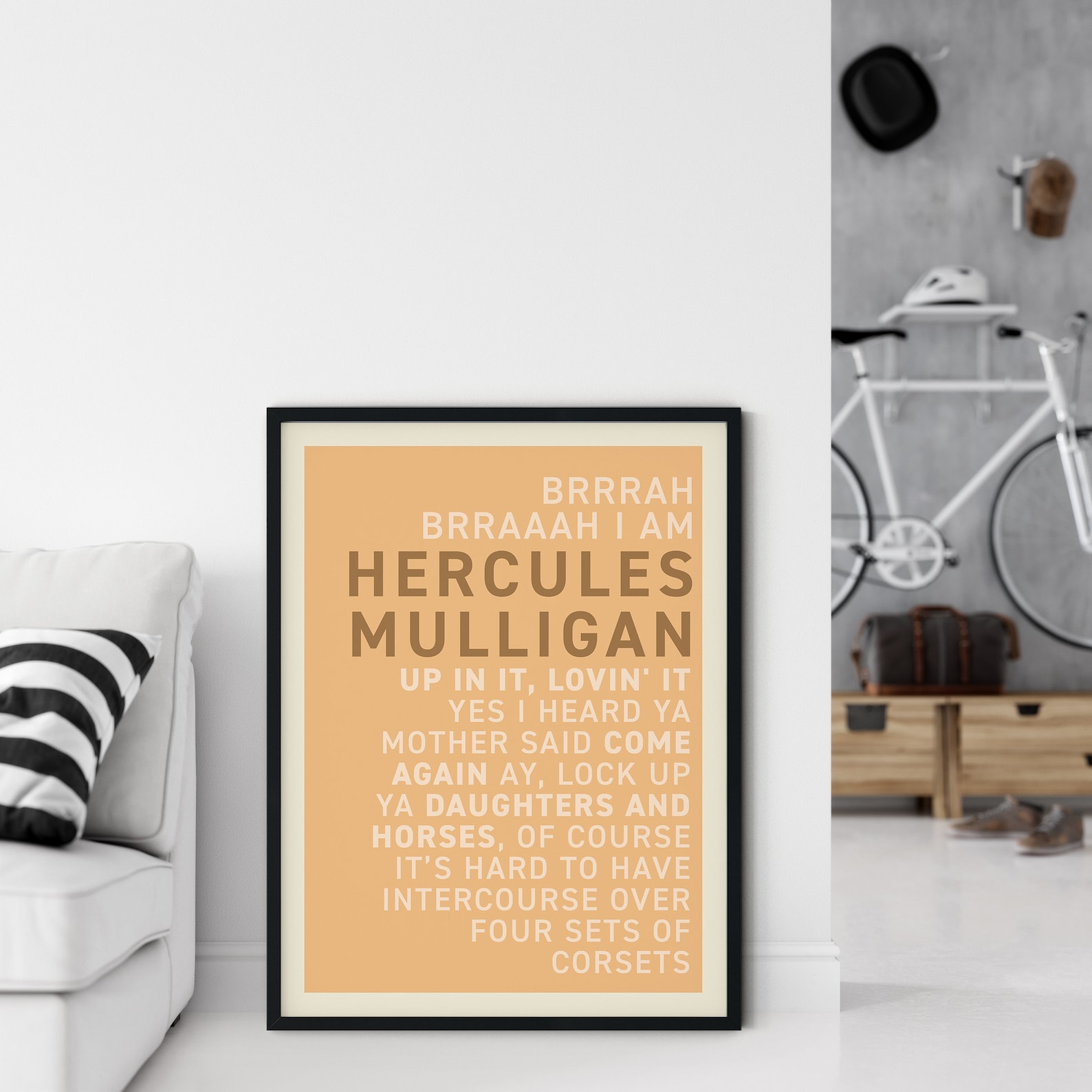 Hamilton Musical Poster Hamilton Wall Art Print Hamilton | Etsy