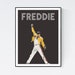 SET OF 4 Freddie Mercury Queen Printable Art, Gallery Wall Set ...