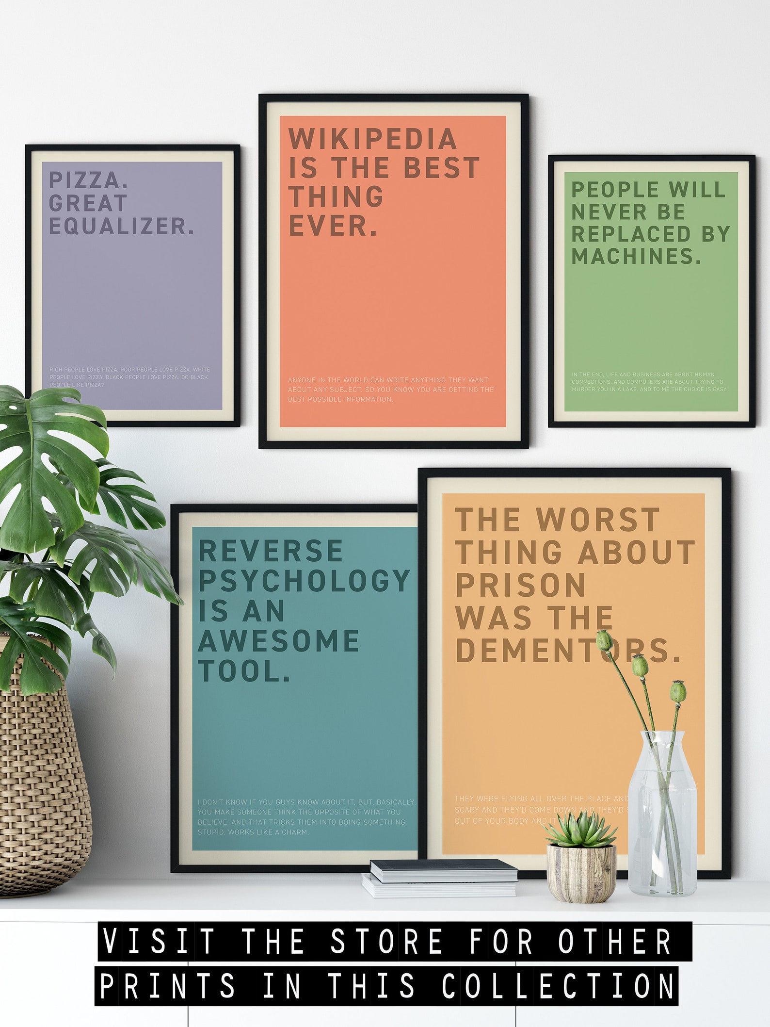 Michael Scott Quotes Poster the Office TV Show Fan Gift Wall | Etsy