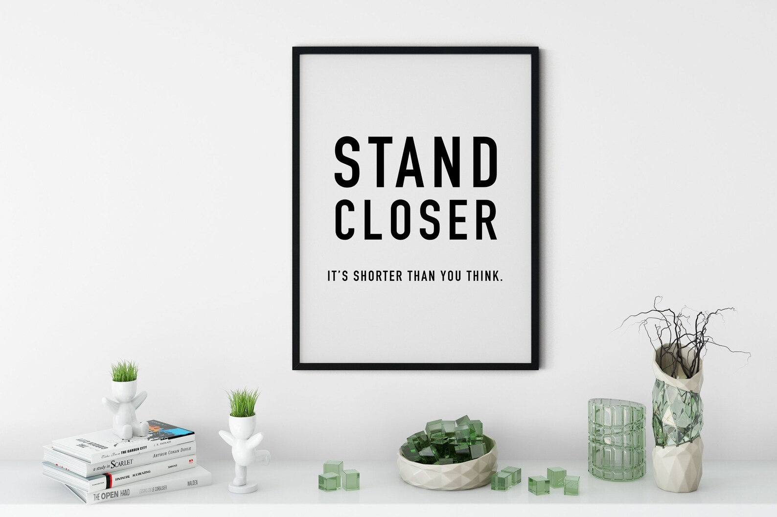 STAND CLOSER Funny Bathroom Wall Decor Funny Bathroom Signs - Etsy