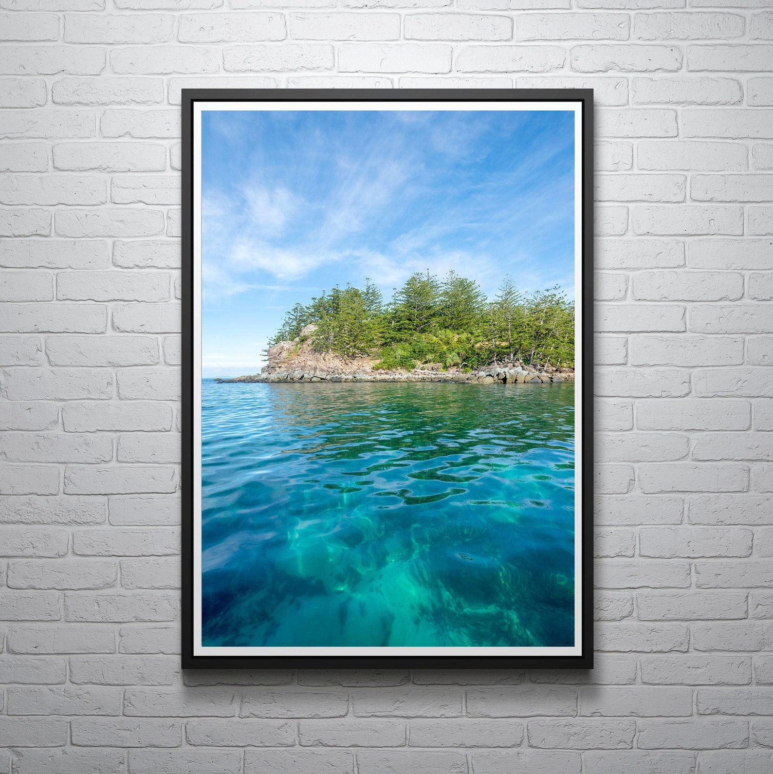 Tropical Island Photo Print, Beach Coastal Wall Art Print - Etsy