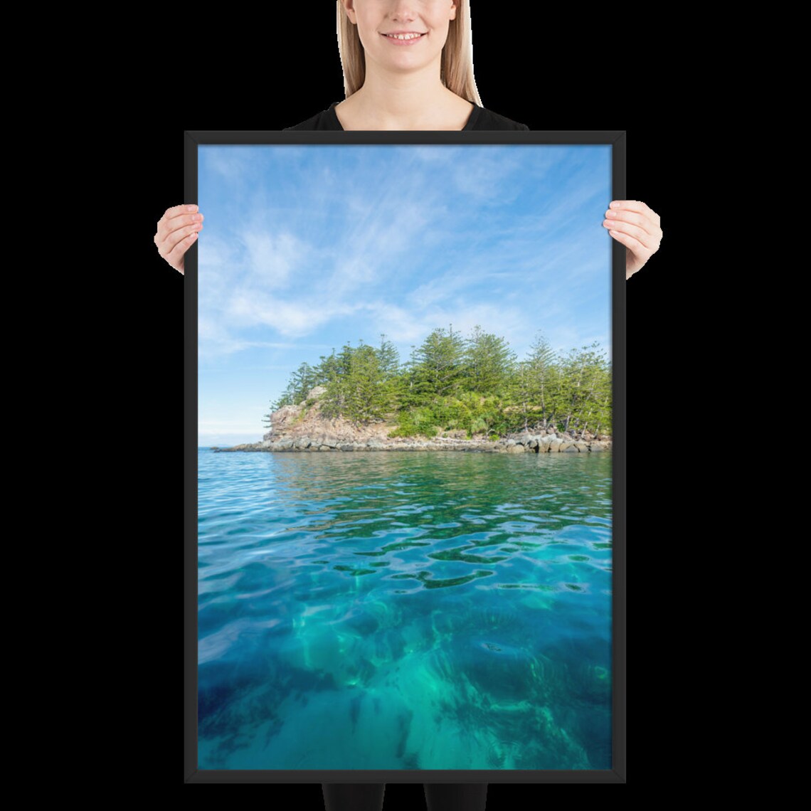 Tropical Island Photo Print Beach Coastal Wall Art Print - Etsy