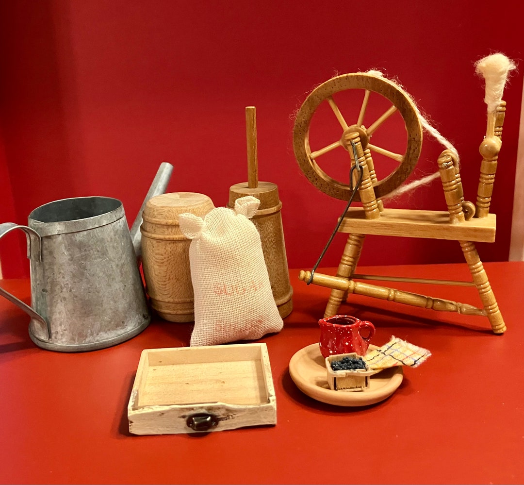 Collection of Primitive Style Dollhouse Miniatures up to - Etsy