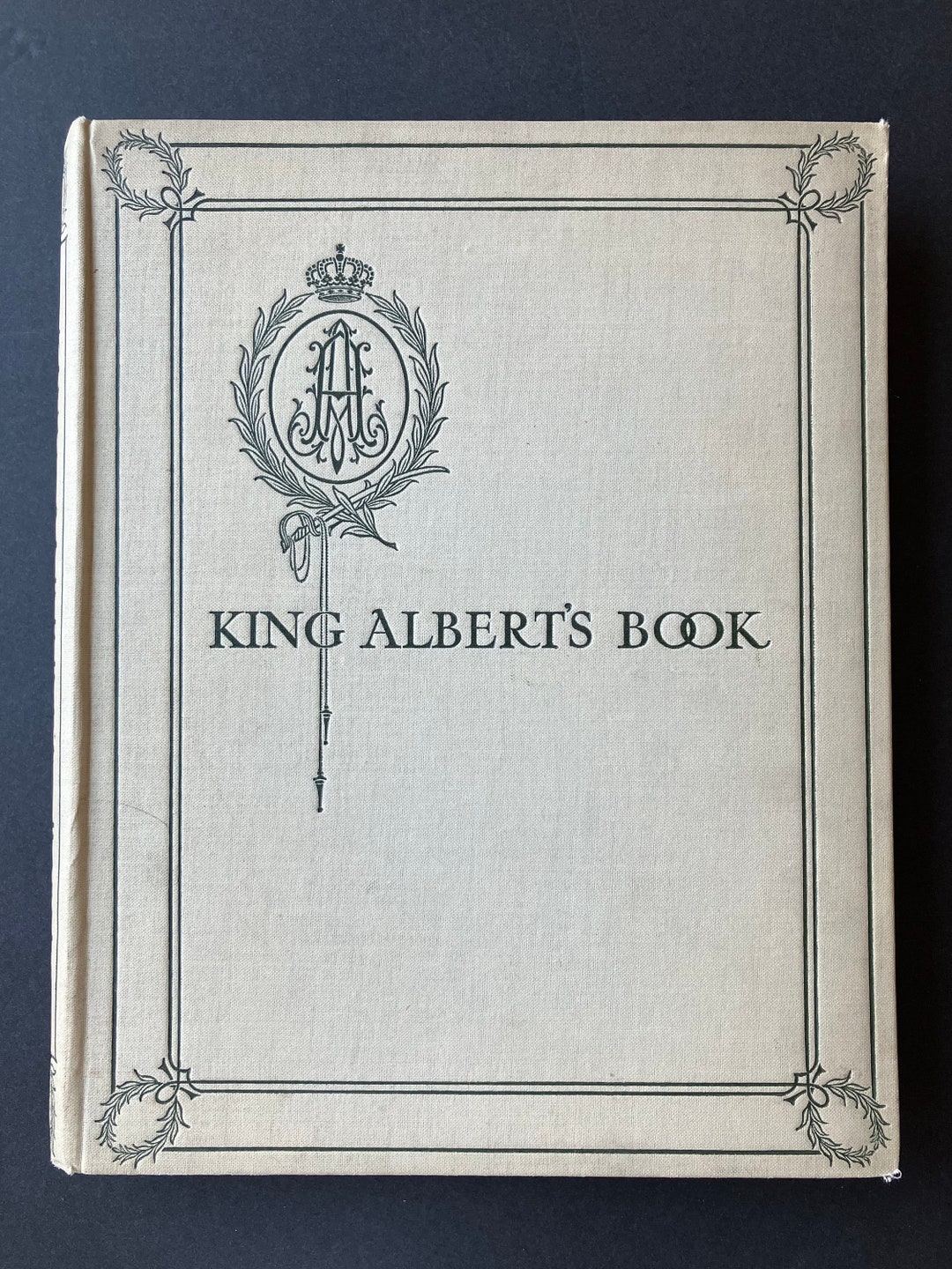 1914 KING ALBERT'S BOOK W Works by Arthur Rackham, Debussy, Churchill ...