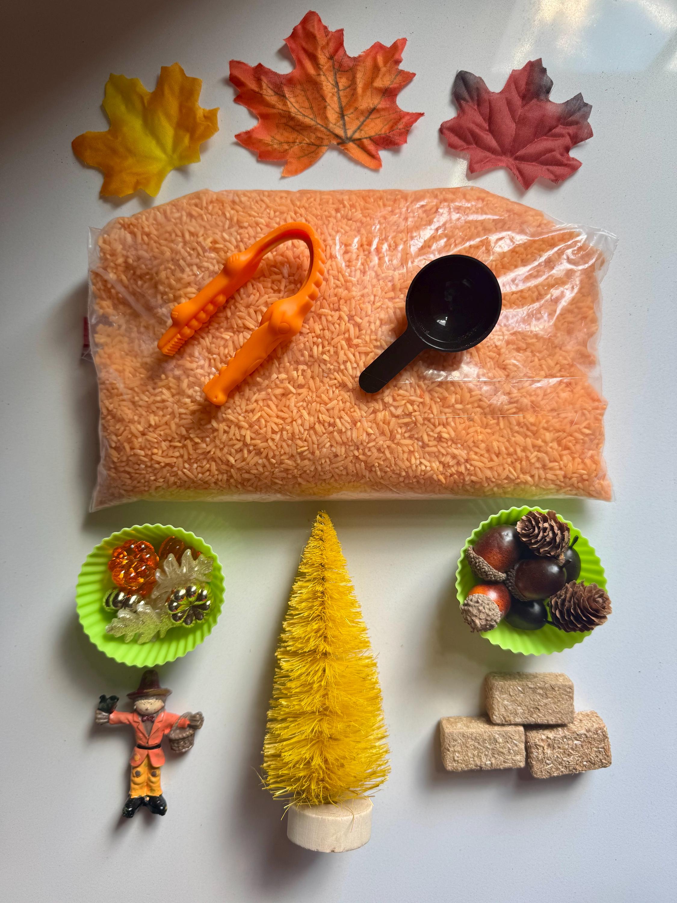 Fall Harvest Sensory Bin – Autumn Play Activity for Toddlers ...