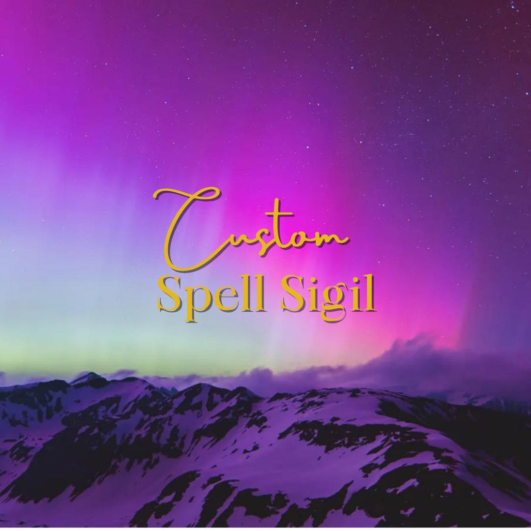 Custom Spell Sigil - Etsy