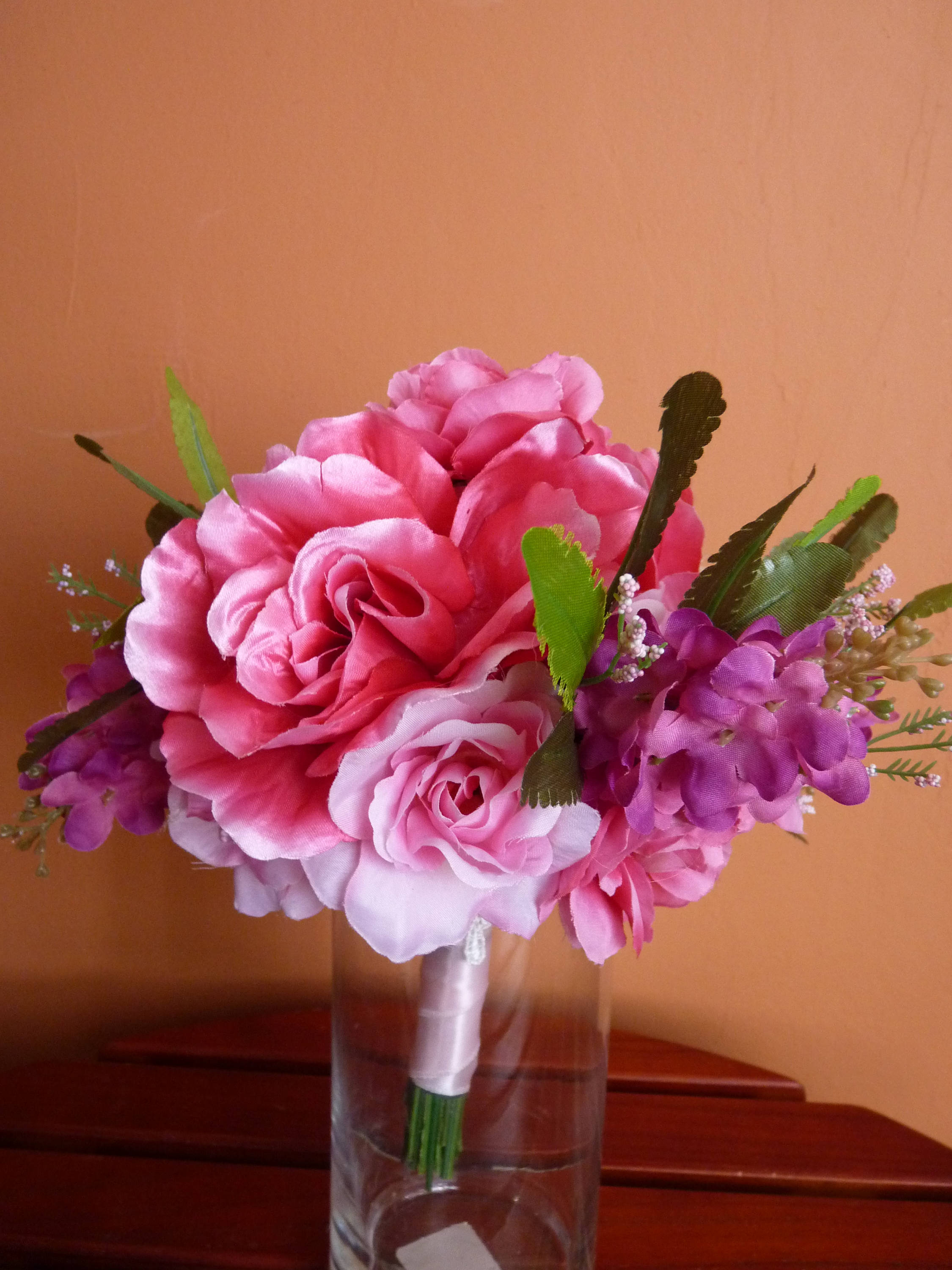 Pink Bouquet. Bridal Bouquet. Boho Bouquet. Shabby Chic | Etsy